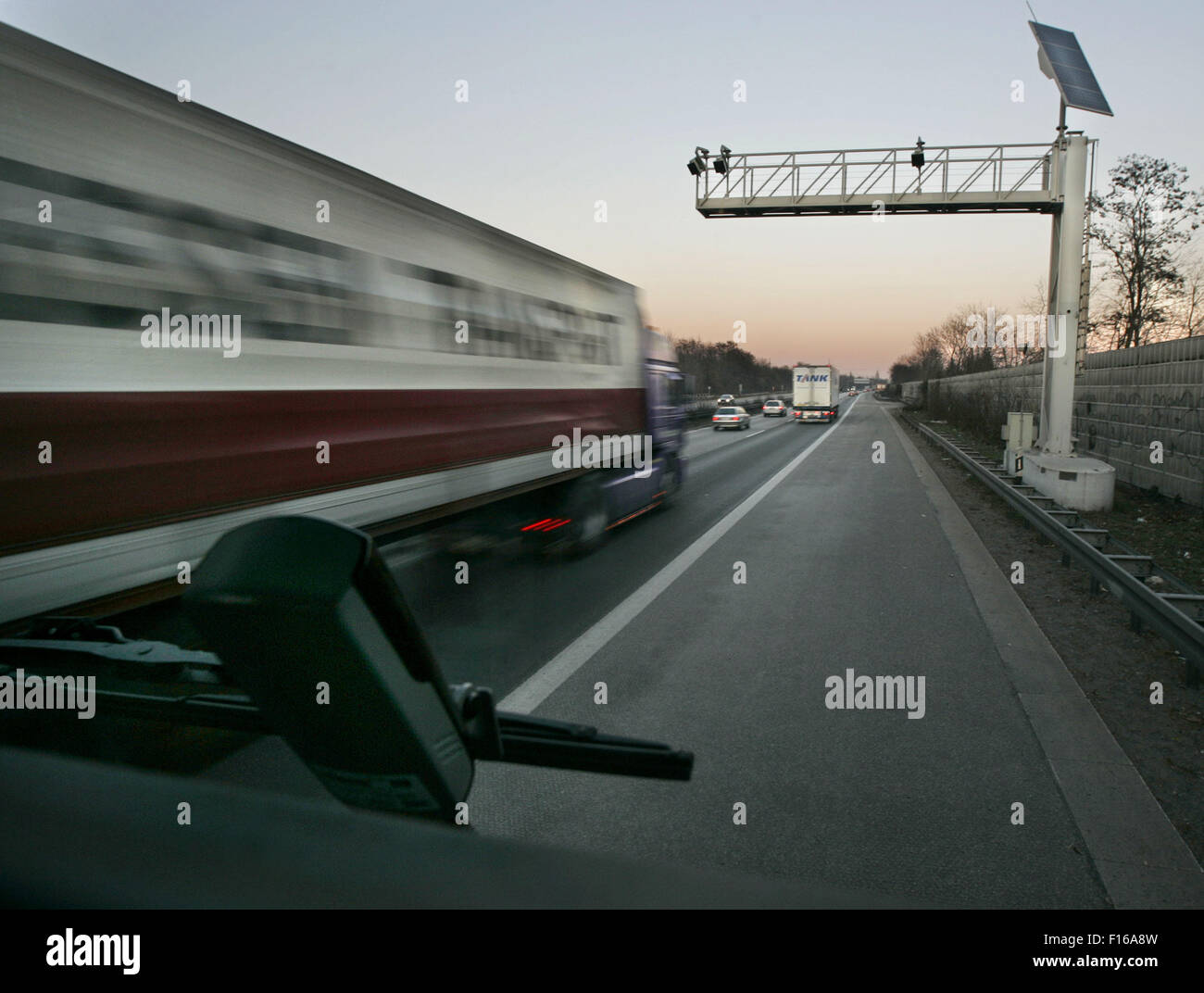 Toll information system hi-res stock photography and images - Alamy