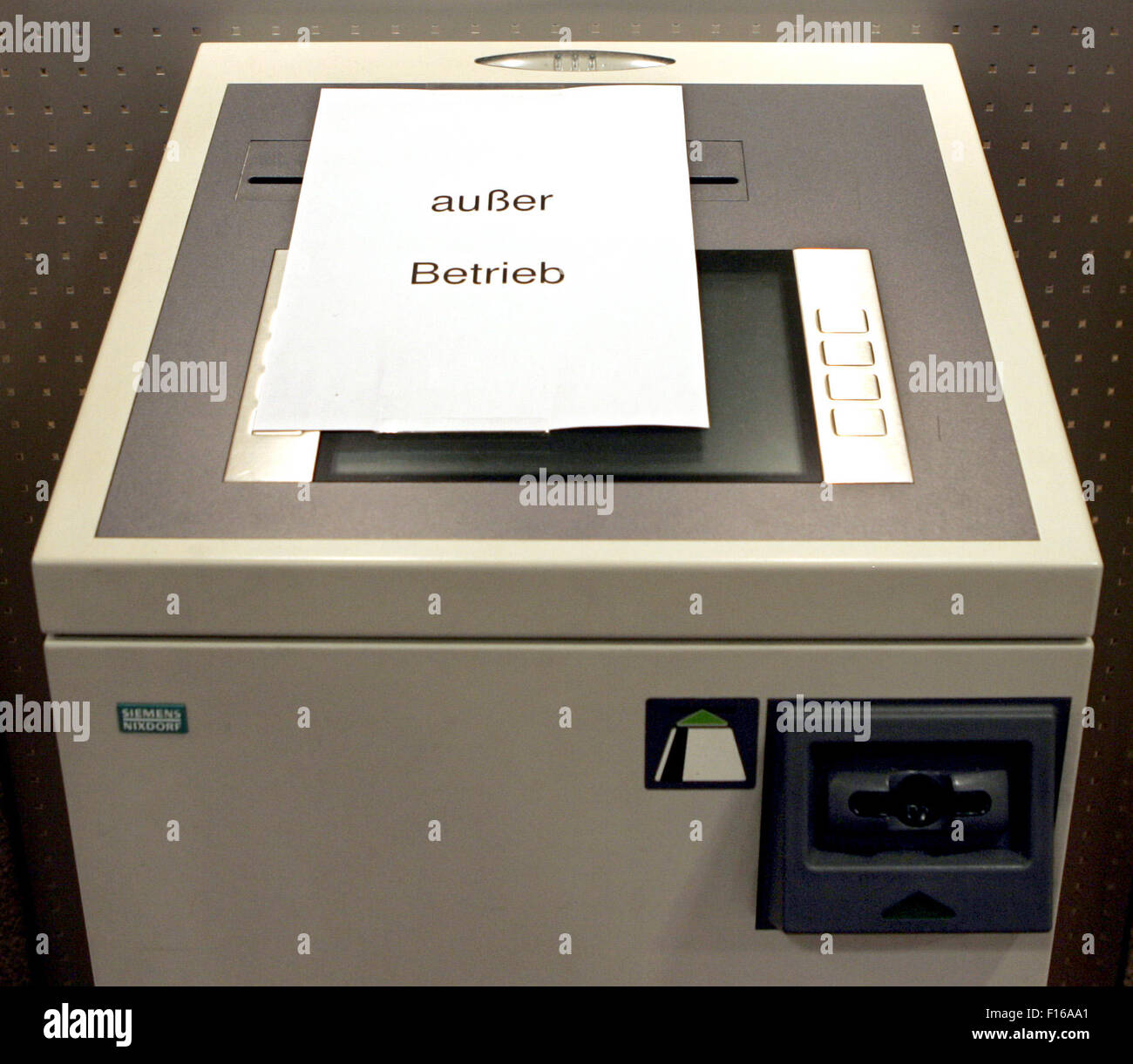 Bank statement printers hi-res stock photography and images - Alamy