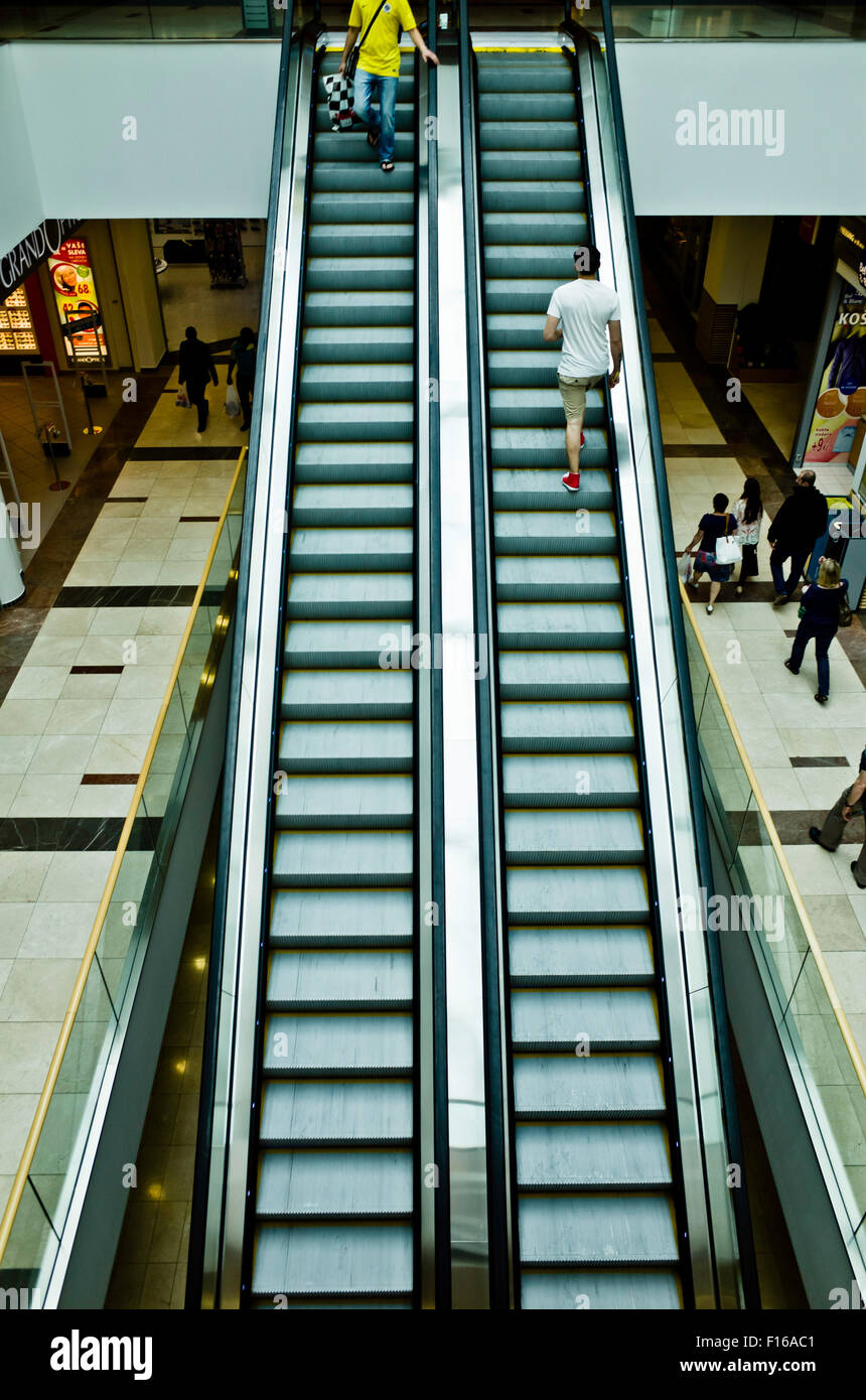 Escalators escalator hi-res stock photography and images - Alamy