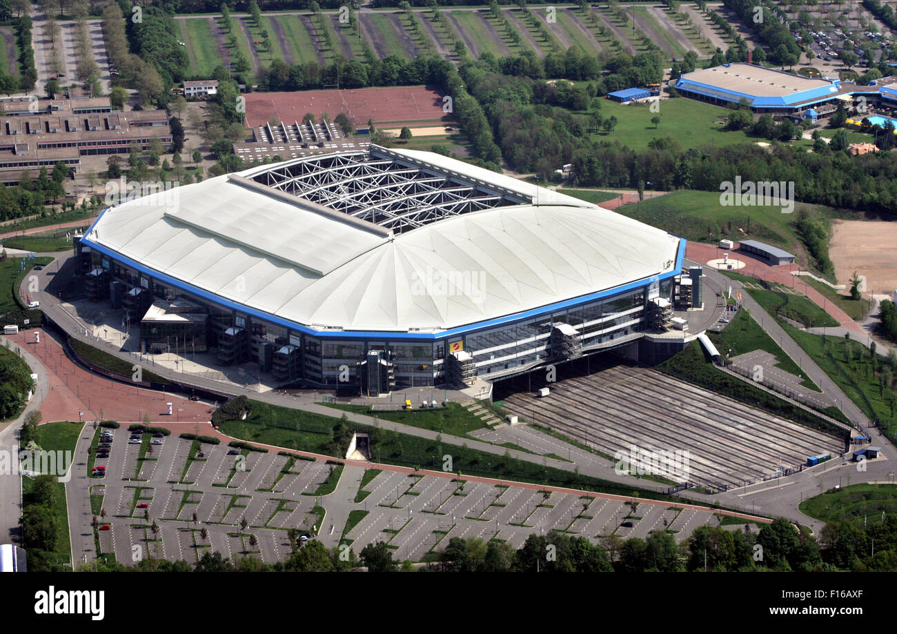 Aerial view veltins arena veltins hi-res stock photography and images ...