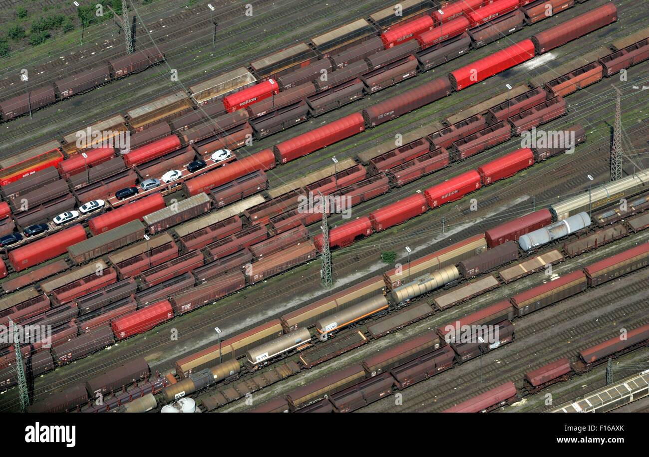 German railways freight wagons hi-res stock photography and images - Alamy