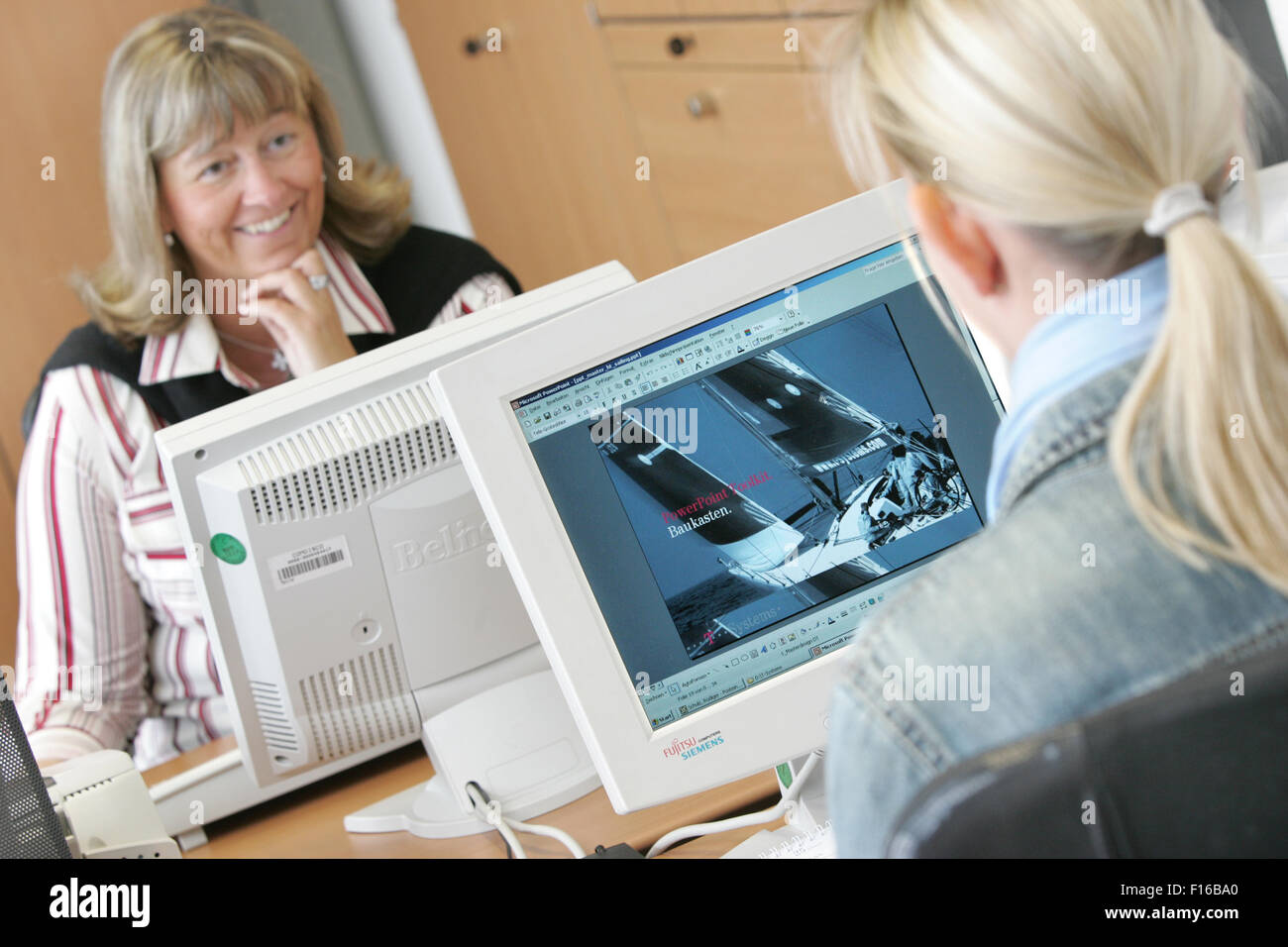 Women at work Stock Photo - Alamy