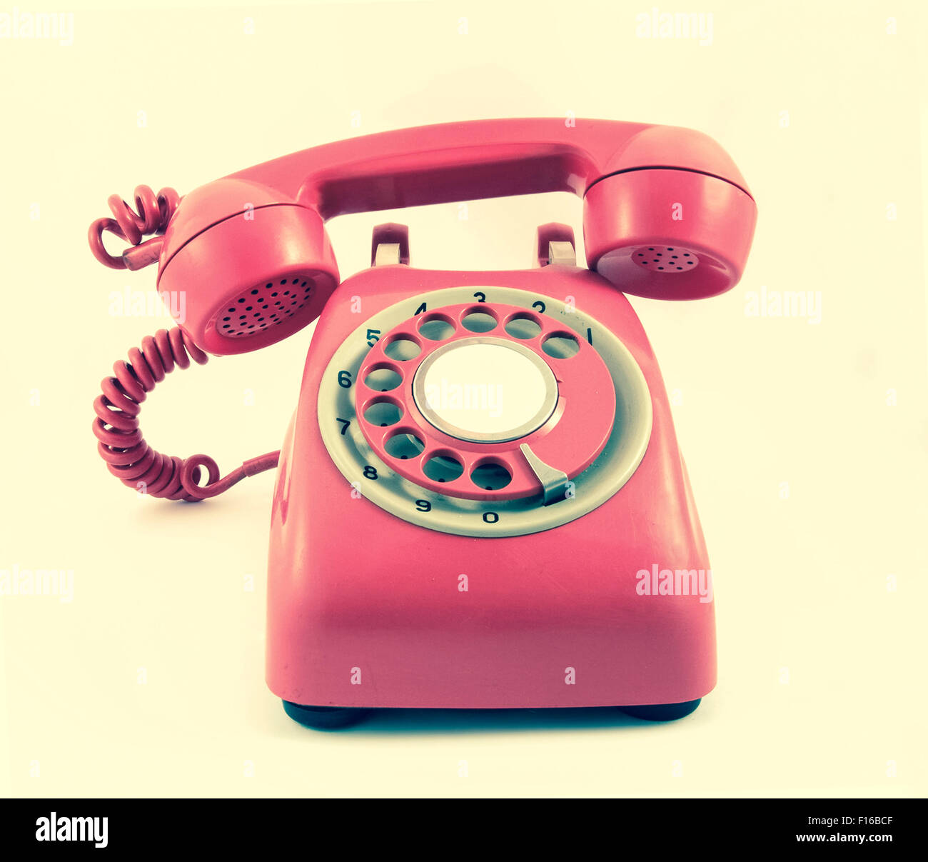 old red phone Stock Photo - Alamy