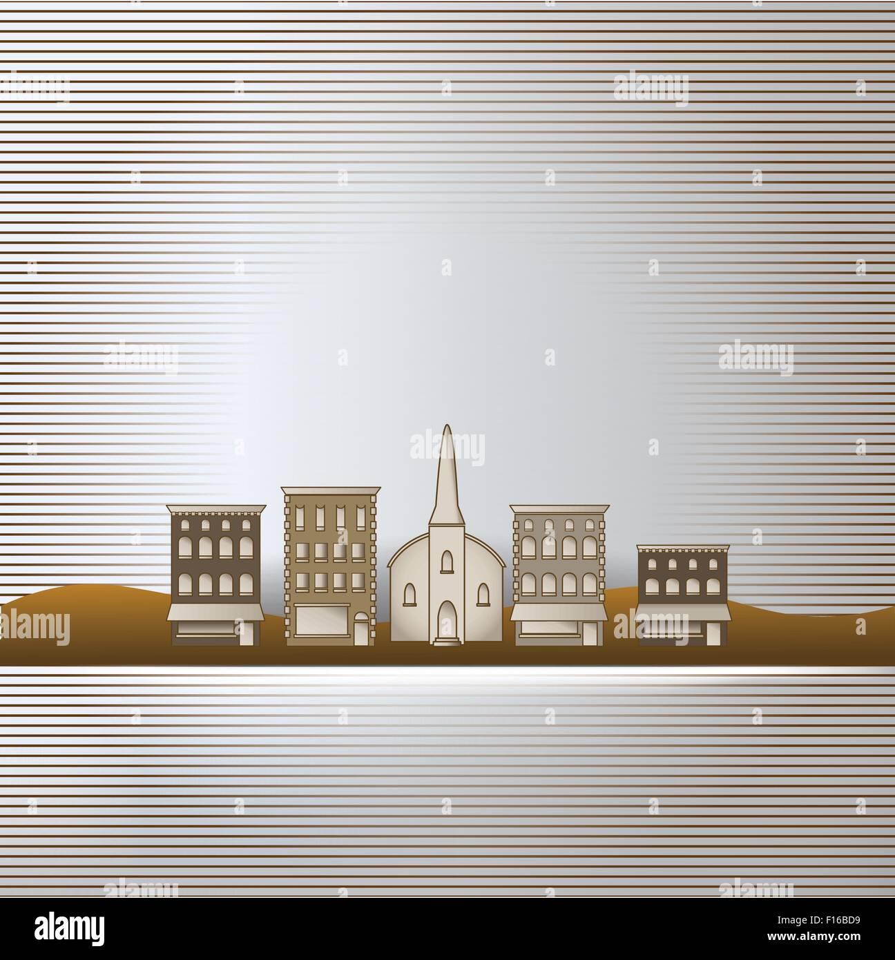 Village main house Stock Vector Images - Alamy