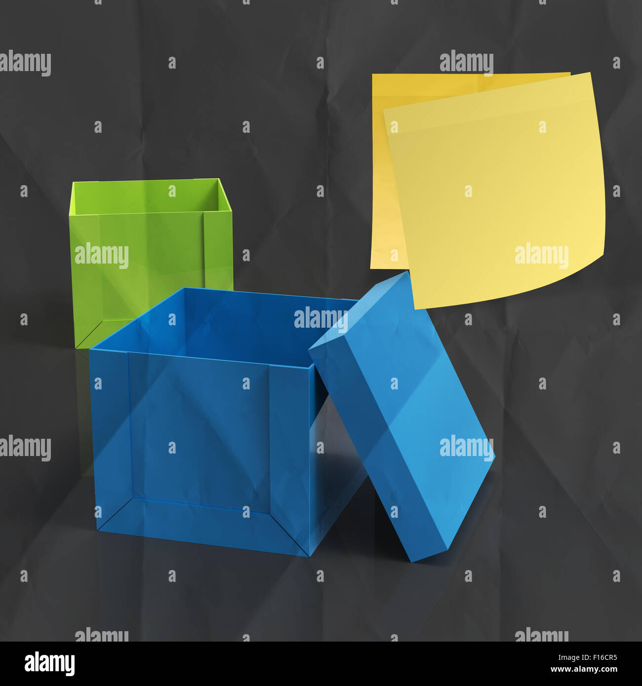 Box note hi-res stock photography and images - Alamy