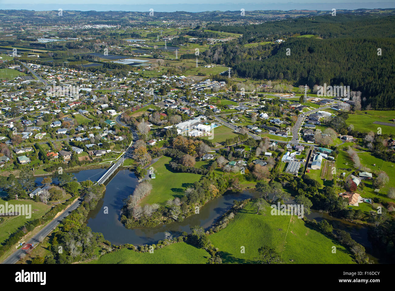 Riverhead, and Rangitopuni Creek, Auckland, North Island, New Zealand ...