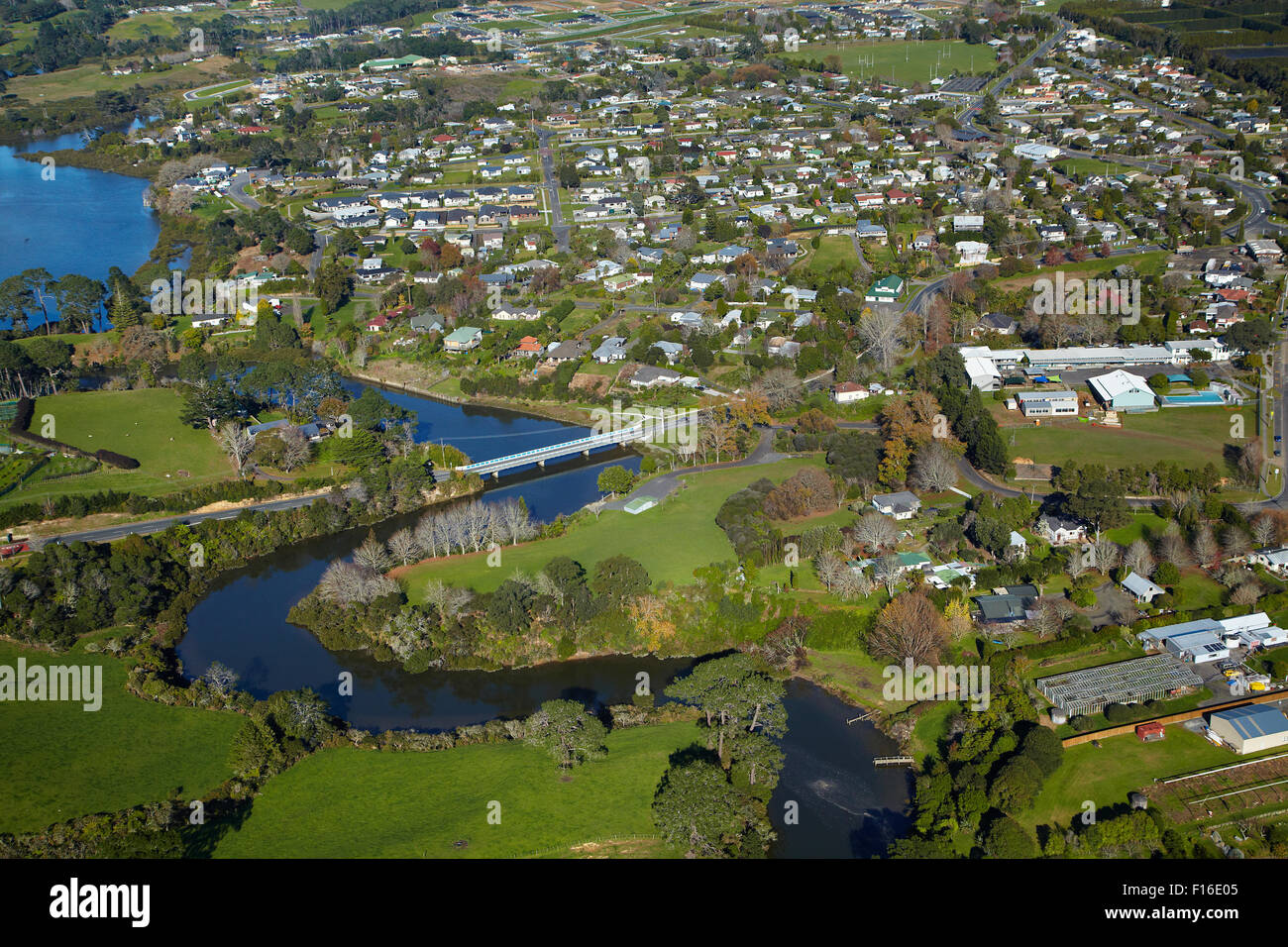 Riverhead, and Rangitopuni Creek, Auckland, North Island, New Zealand ...