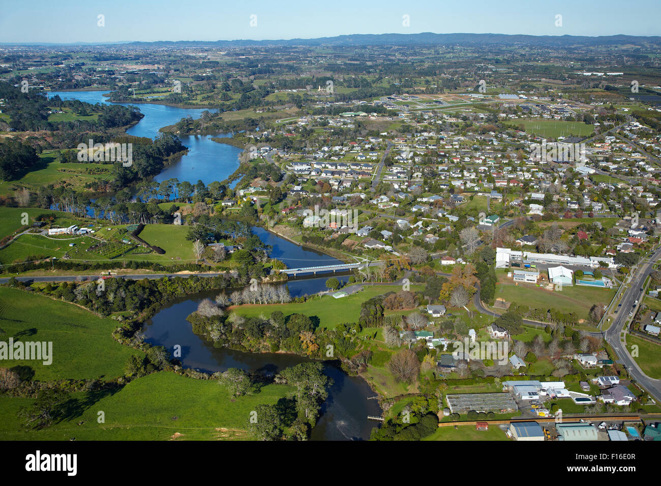 Riverhead, and Rangitopuni Creek, Auckland, North Island, New Zealand ...