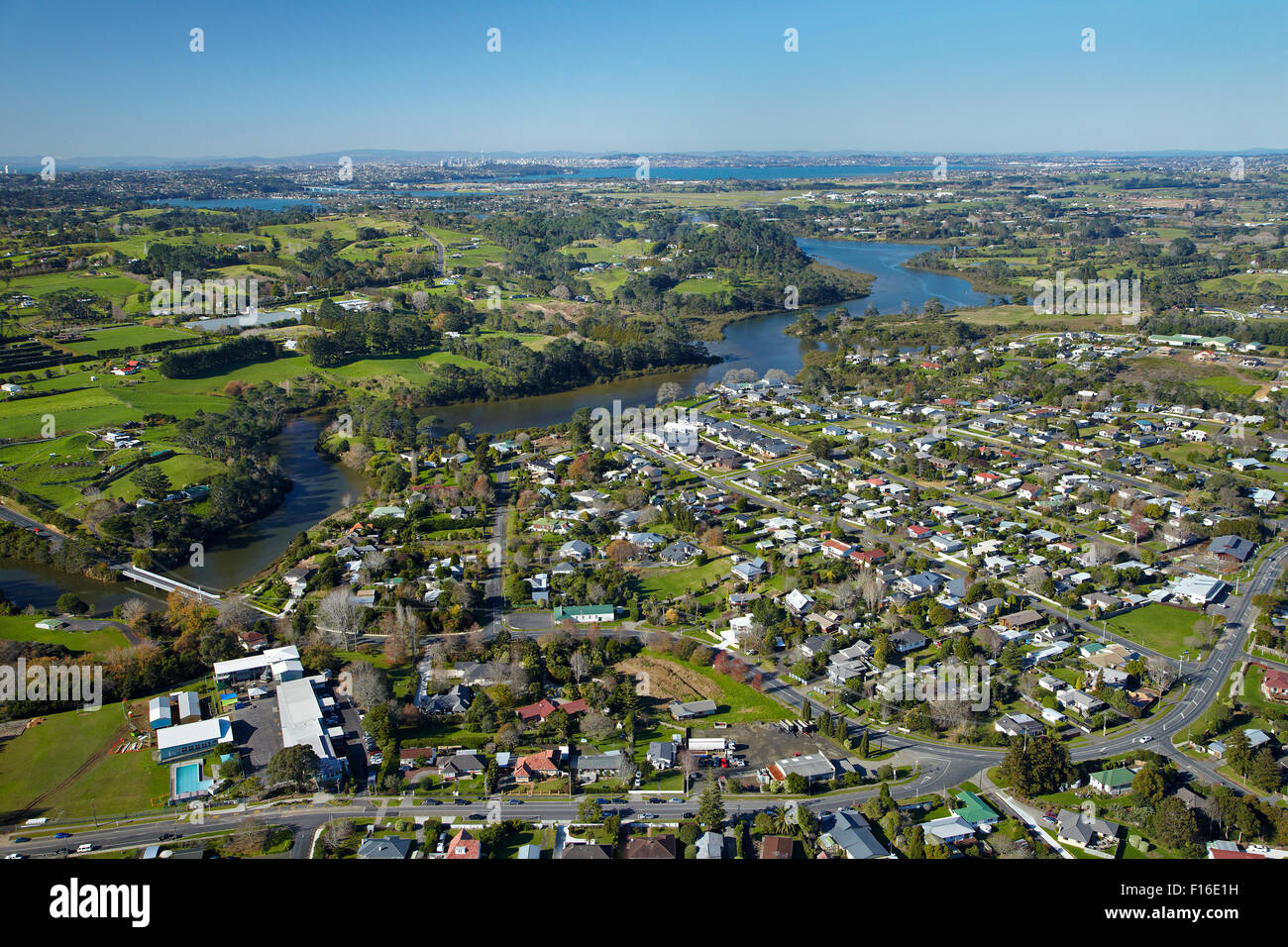 Riverhead, and Rangitopuni Creek, Auckland, North Island, New Zealand ...