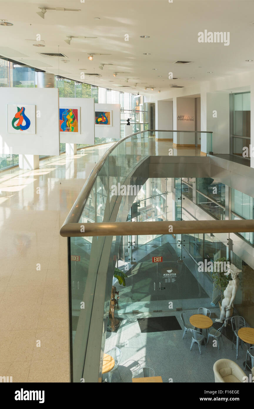 Hartford Public library downtown CT Stock Photo - Alamy