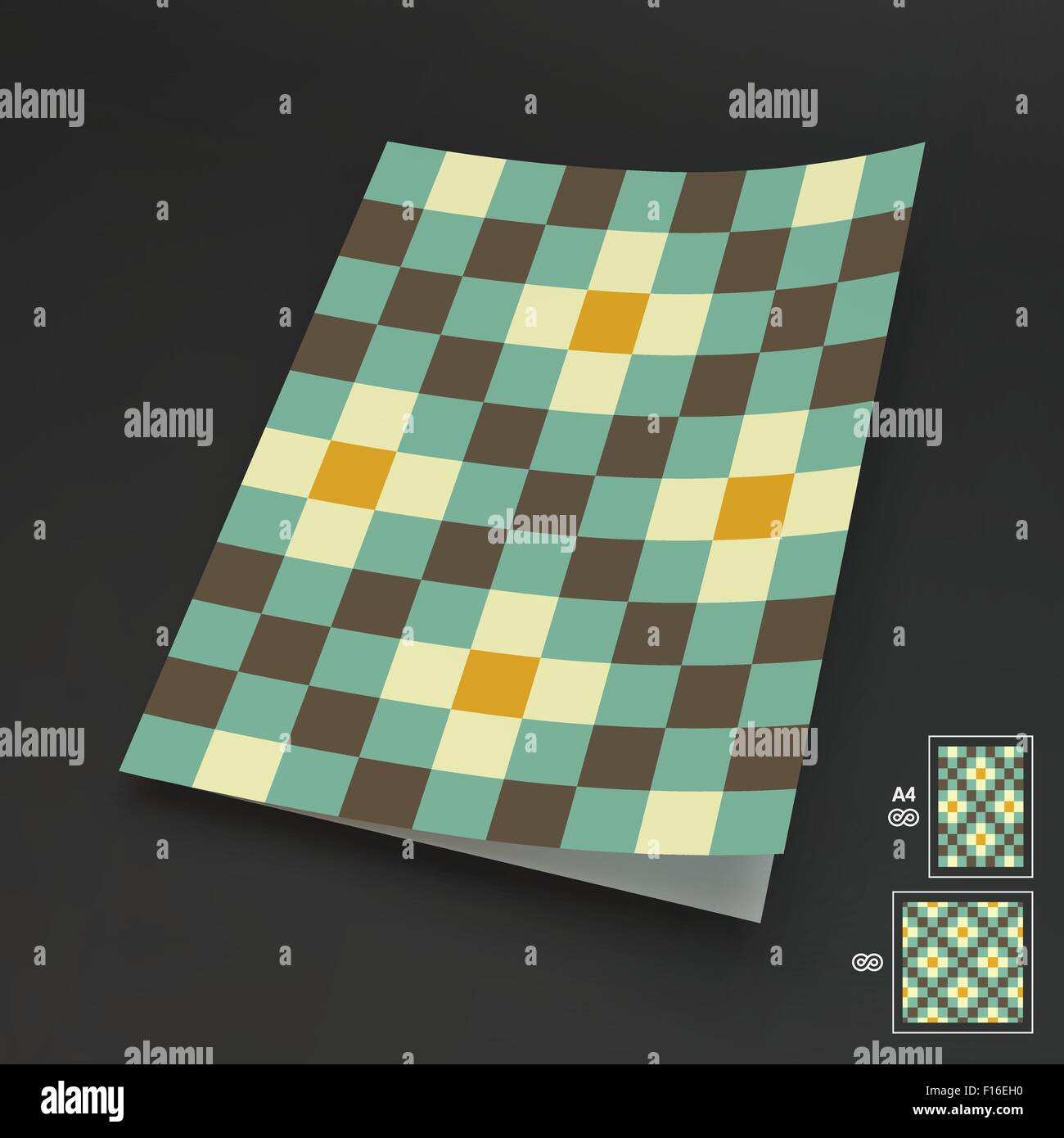 Seamless Vector Background. A4 Business Blank. Can Be Used For ...