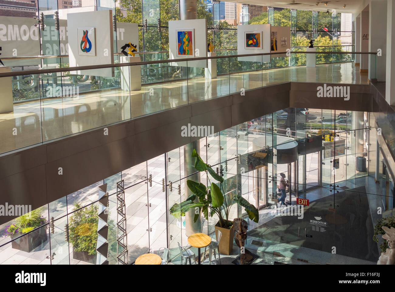 Hartford Public library downtown CT Stock Photo - Alamy