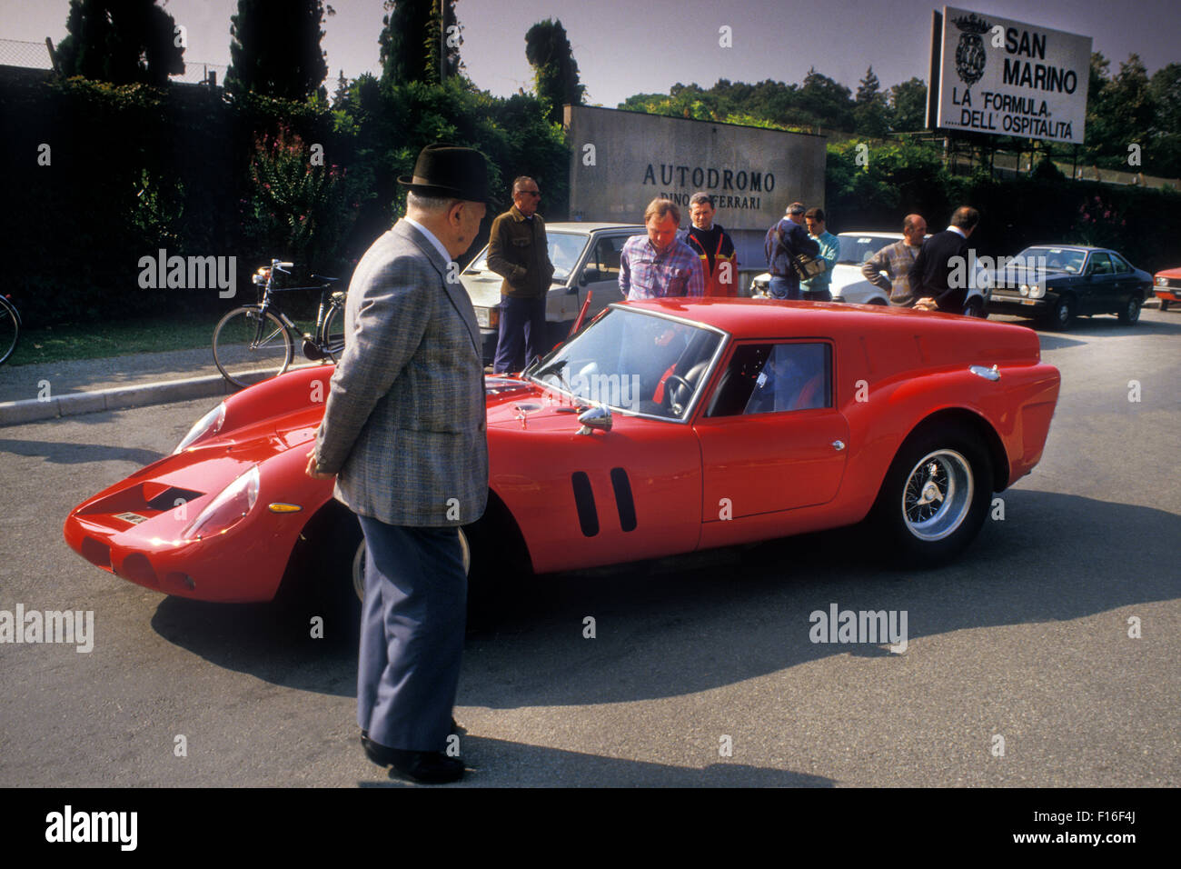 Ferrari GTO Bread van at the Ferrari 40th anniversary festival at ...