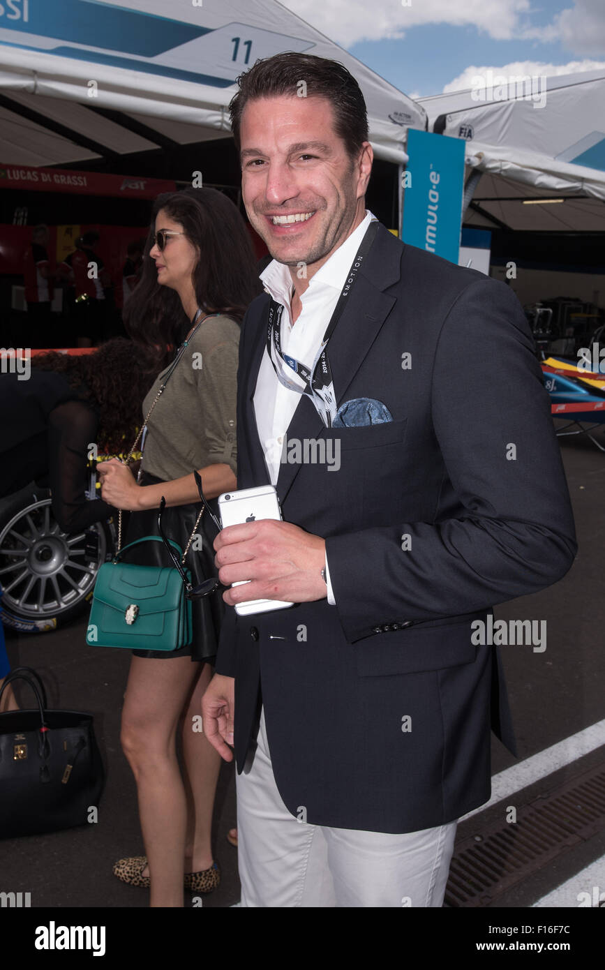 FIA Formula E London ePrix held at Battersea Park Featuring: Julius Bar ...