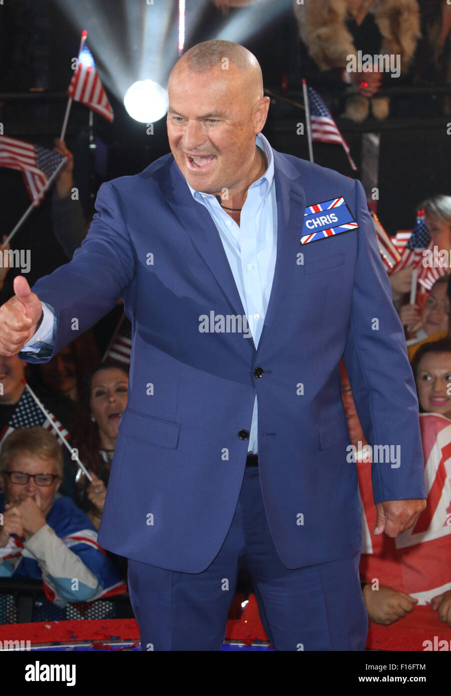 London, UK. 27th August, 2015. Chris Ellison at Celebrity Big Brother ...