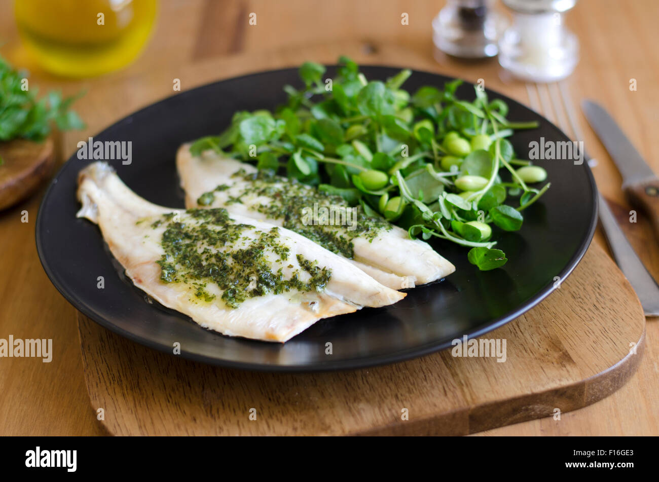 Bass fillet fillets fish whitefish hi-res stock photography and images ...