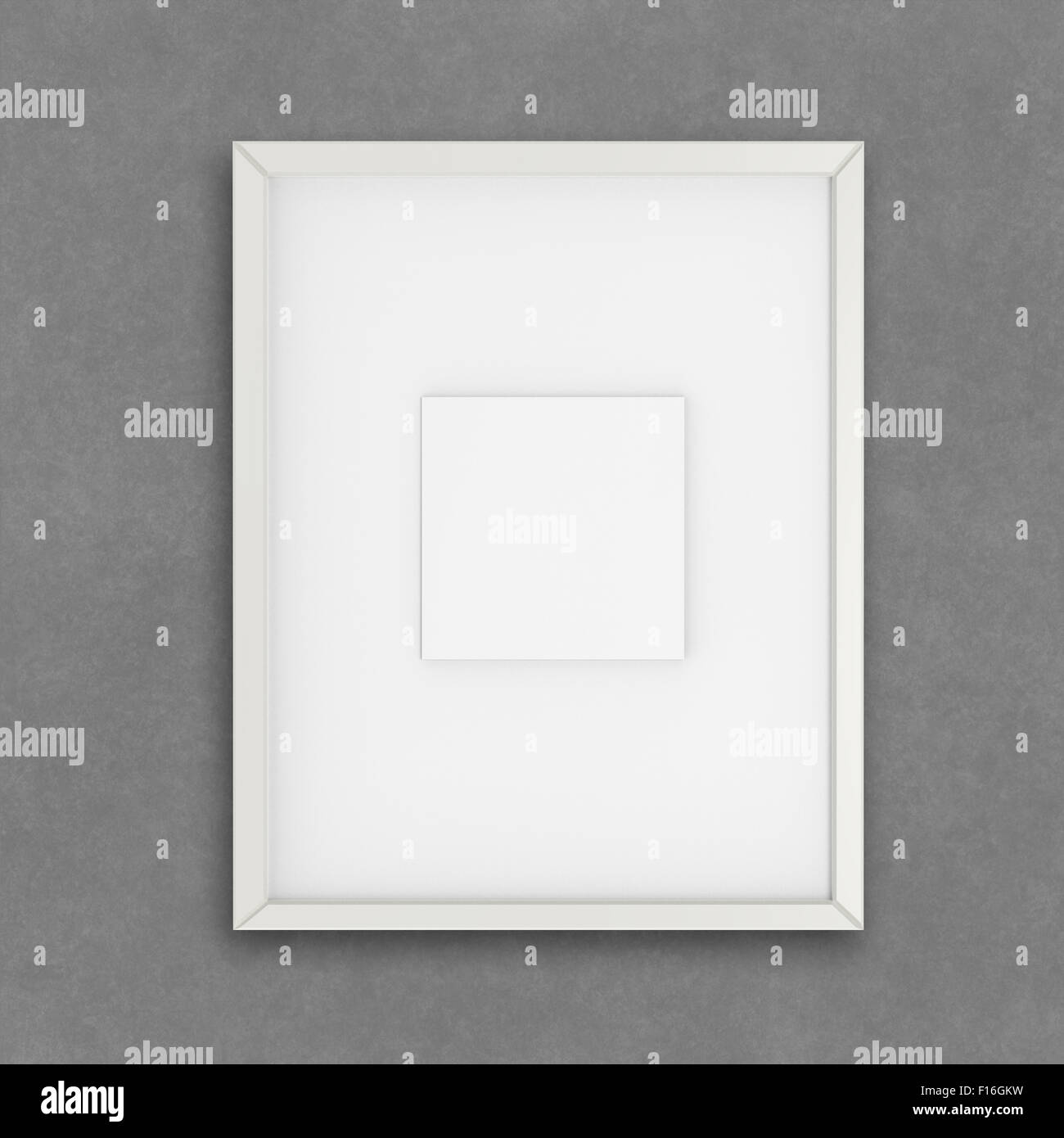 blank modern 3d frame on texture background as concept Stock Photo - Alamy