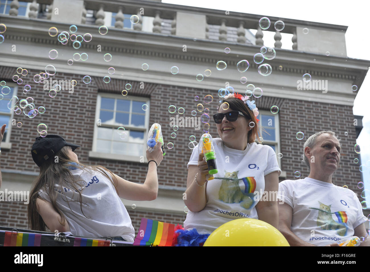 London Pride 2015, celebrating the diversity of the LGBT community ...