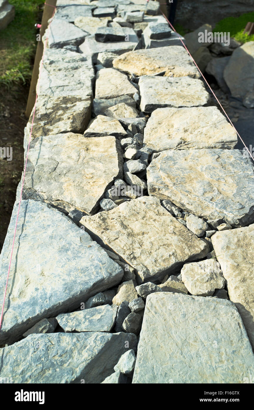 Stone wall texture dry stone walls close up hi-res stock photography ...