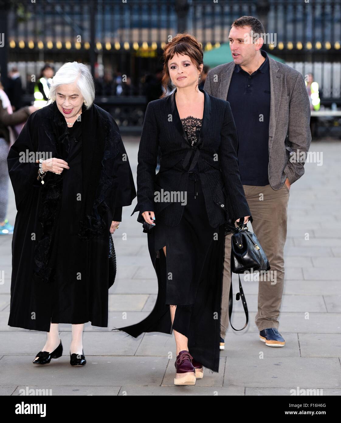 London, UK. 27th August, 2015. Elena Propper de Callejon and Helena ...
