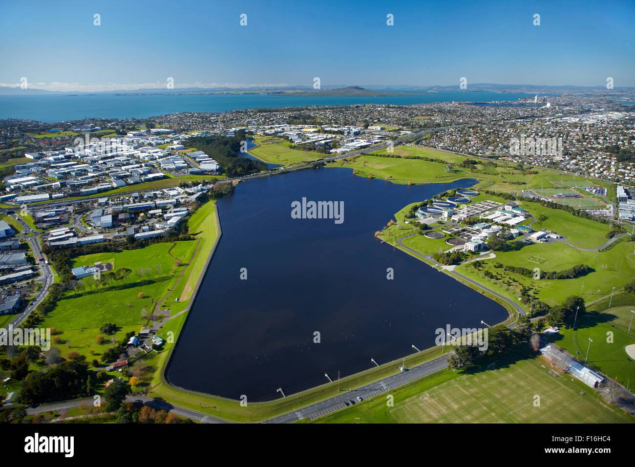 Rosedale Dam and Rosedale Wastewater Treatment Plant, Auckland, North ...