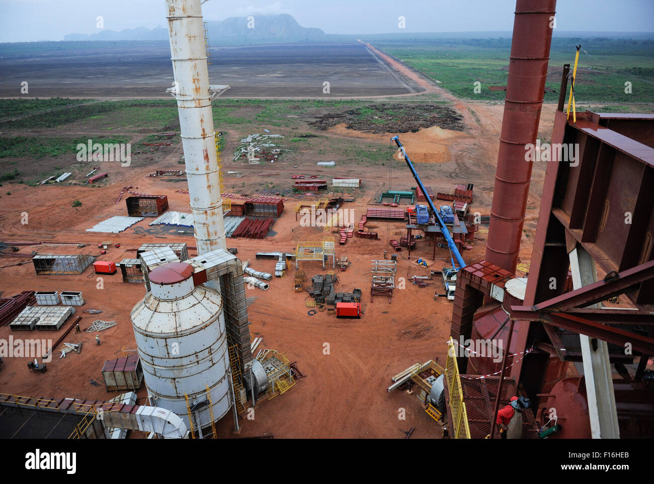 ANGOLA Malange , Biocom Project a joint venture between brazil company ...