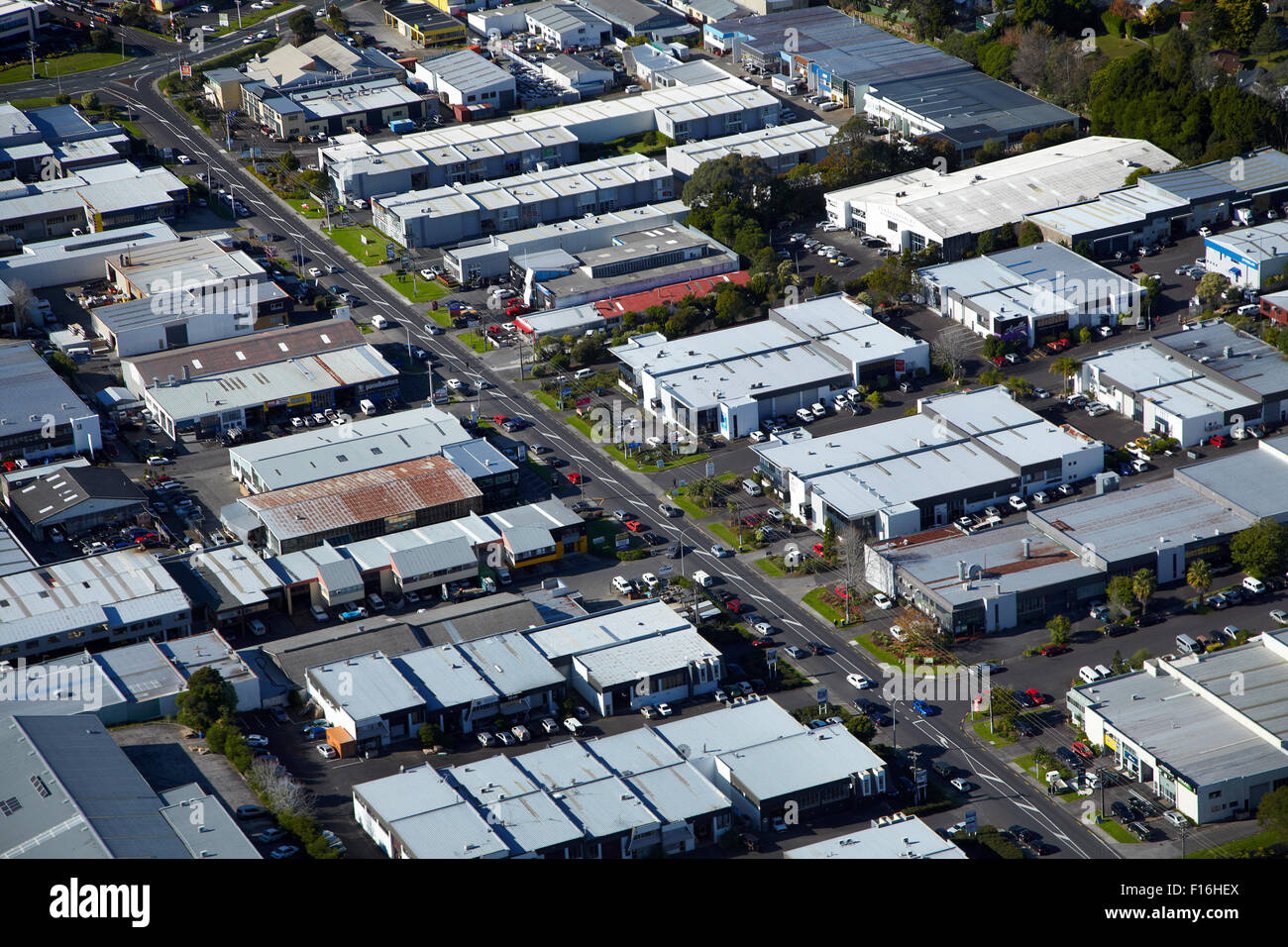 Aerial industrial area hi-res stock photography and images - Alamy