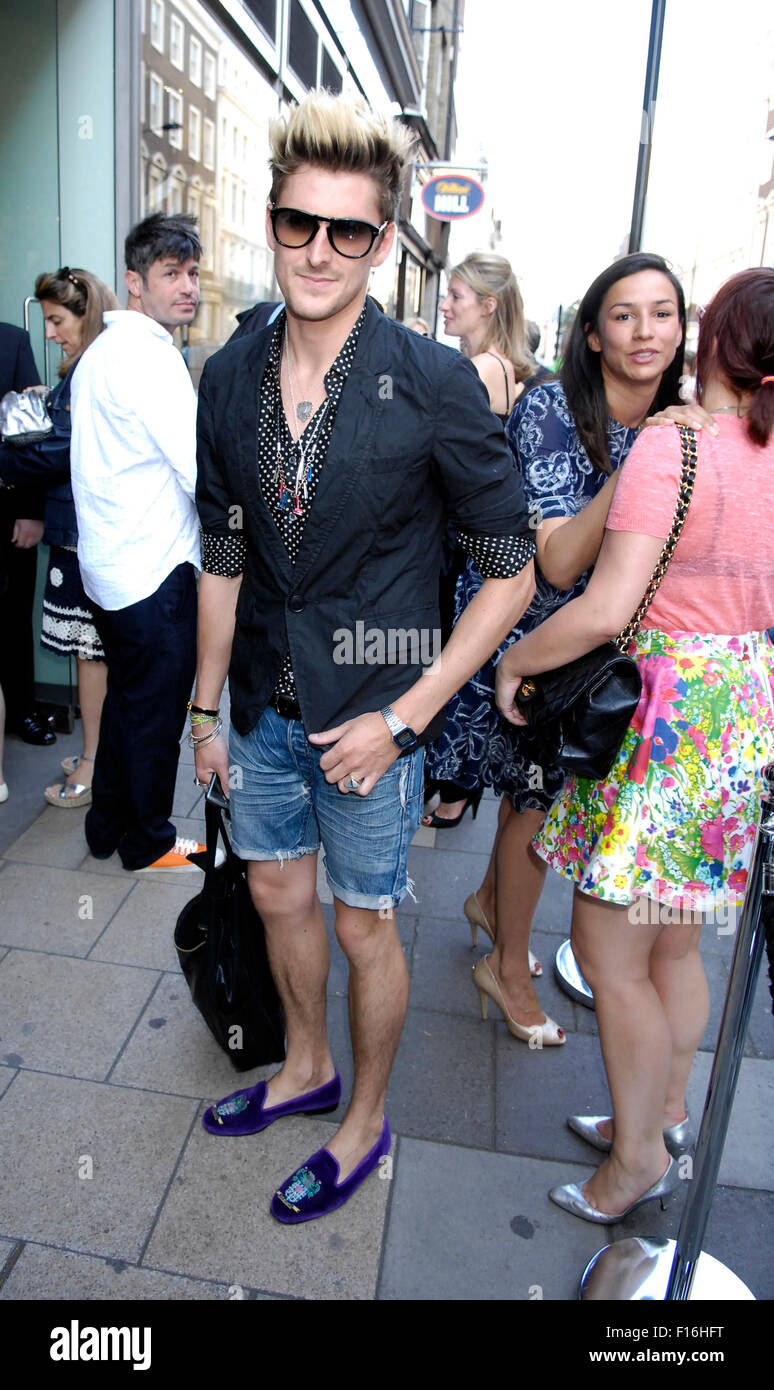 Henry Holland, Fashion designer seen in London 2013 Stock Photo - Alamy