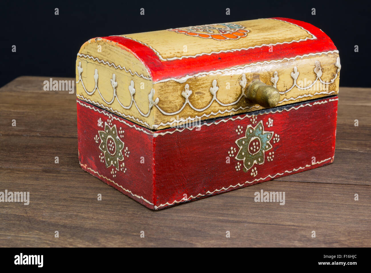 Ethnic wooden container hi-res stock photography and images - Alamy