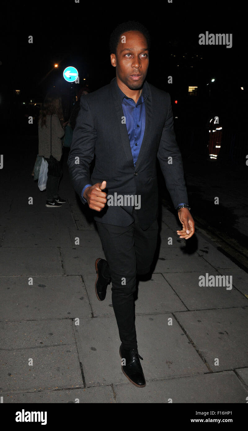 London, UK. Lemar Obika at the Jess Glynne album launch party, Tape ...