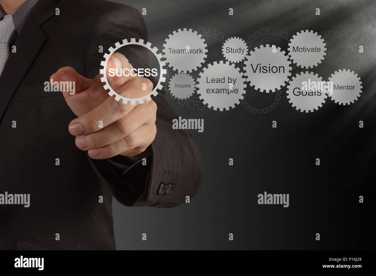 gear business success chart as concept Stock Photo - Alamy