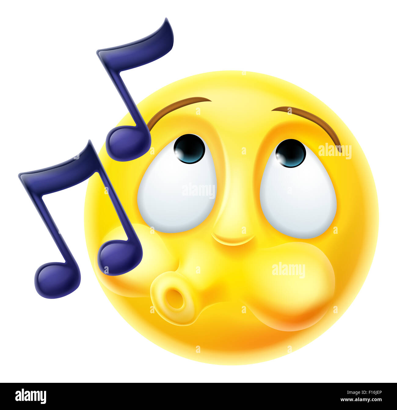 Music note emoji hi-res stock photography and images - Alamy