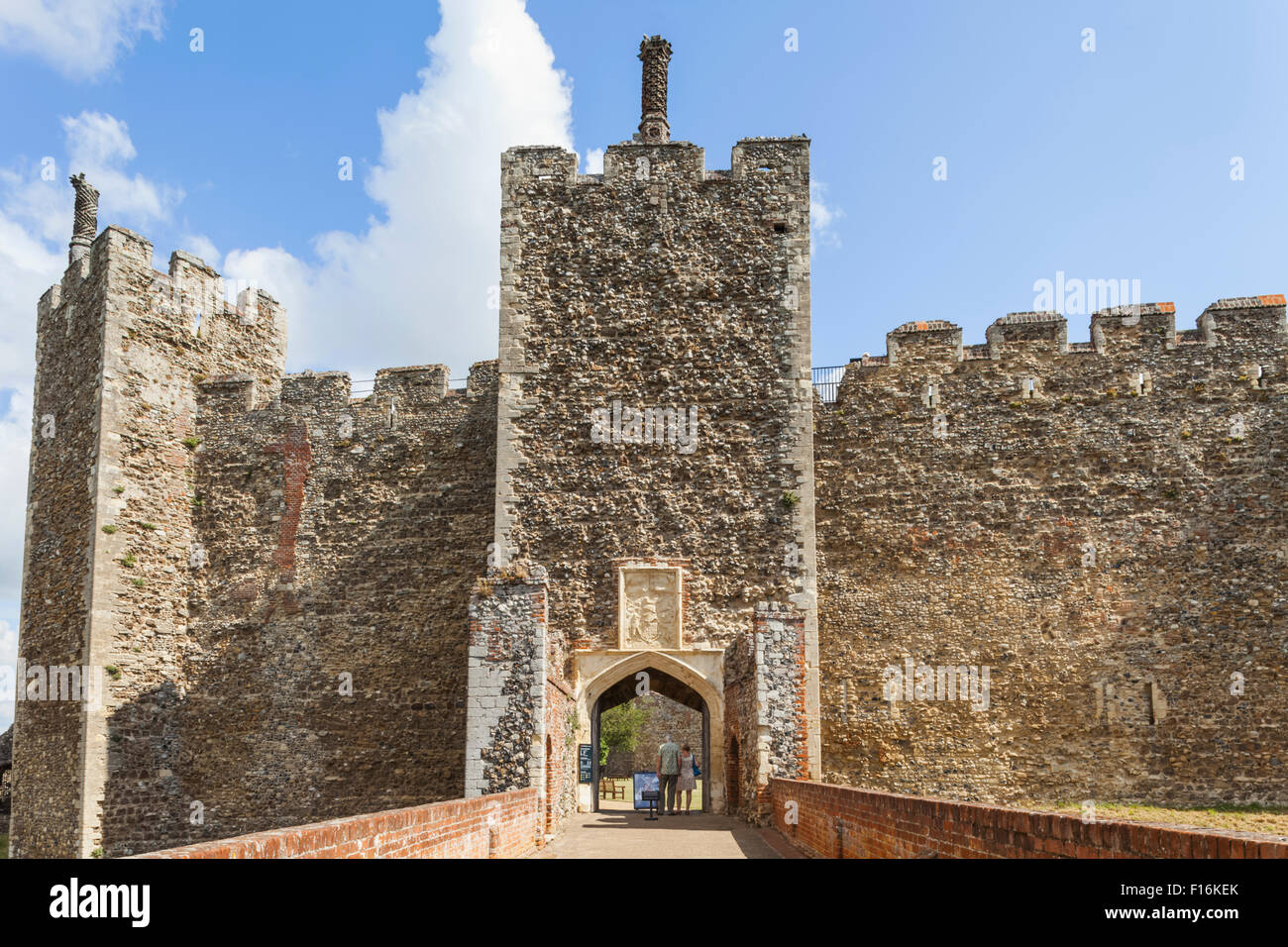 England, Suffolk, Framlingham, Framlingham Castle Stock Photo - Alamy