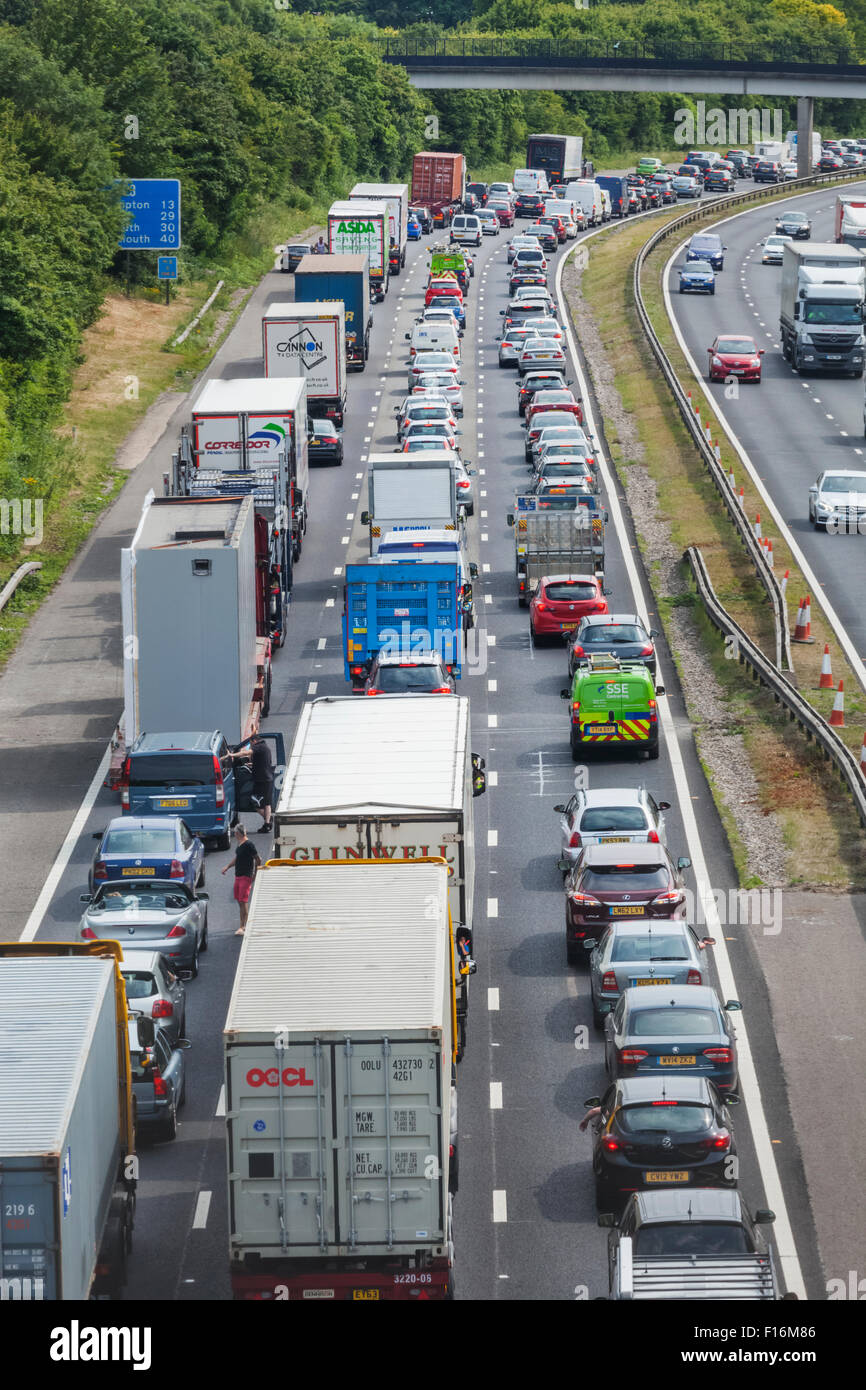 England Traffic Jam Stock Photos & England Traffic Jam Stock Images - Alamy