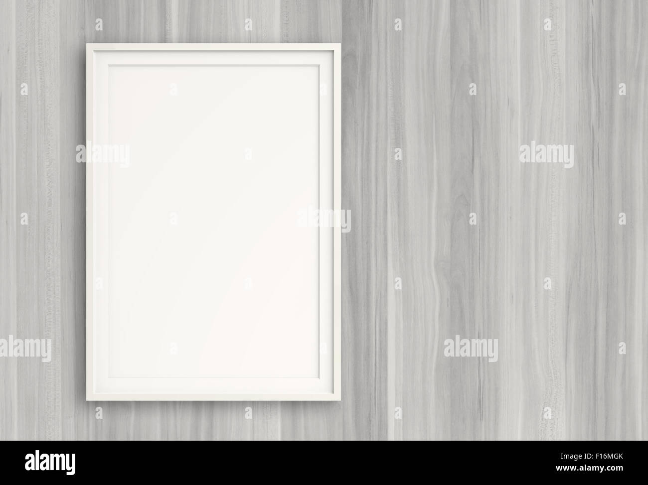 empty modern style frame on composition wall as concept Stock Photo - Alamy