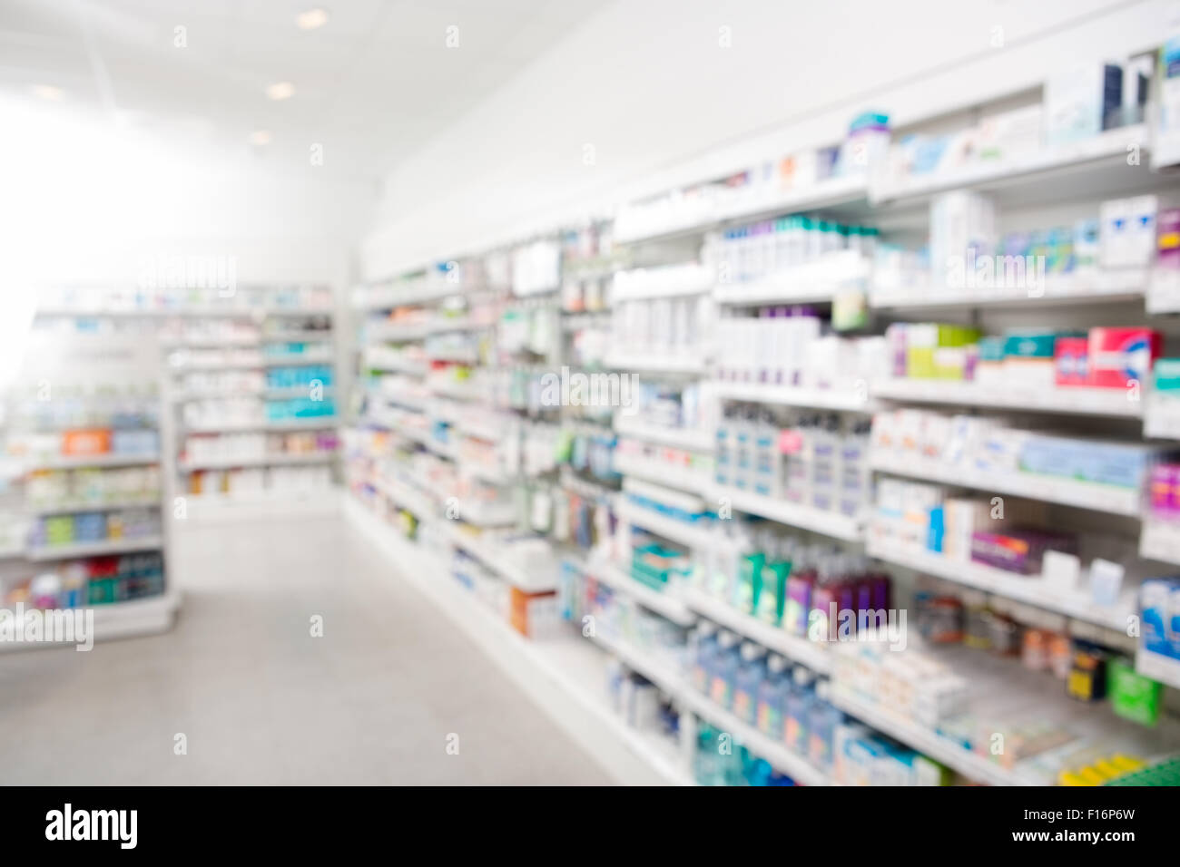 Medicines Arranged At Pharmacy Stock Photo - Alamy