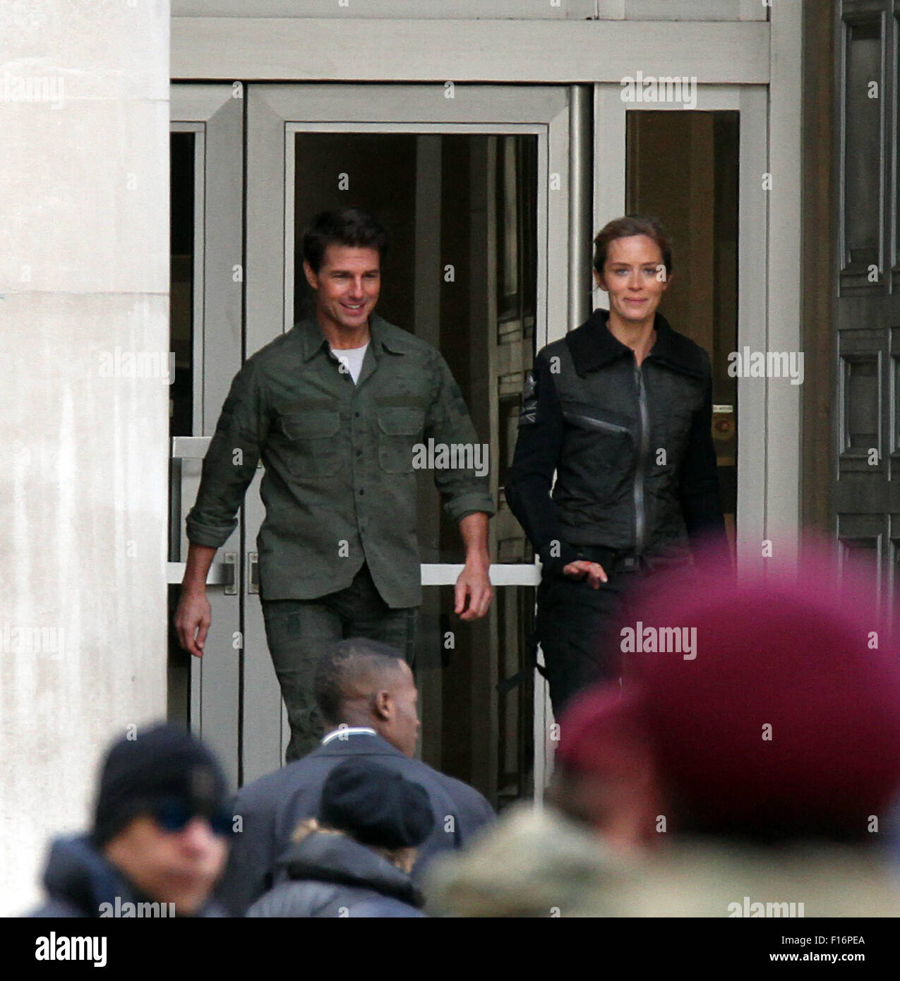Tom Cruise filming in London 2013 Stock Photo - Alamy