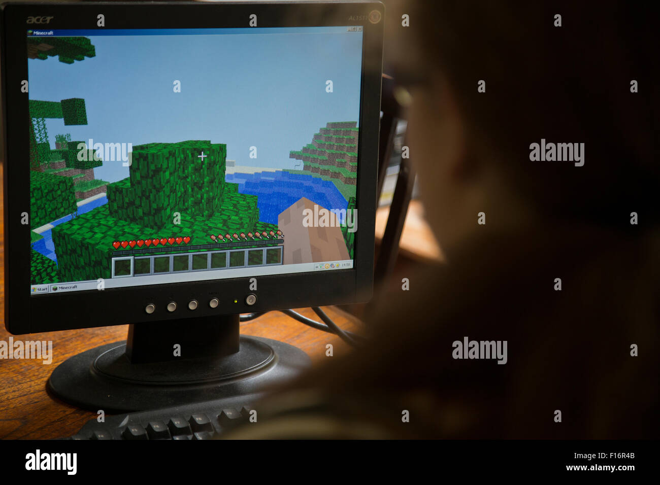 Minecraft video game hi-res stock photography and images - Alamy