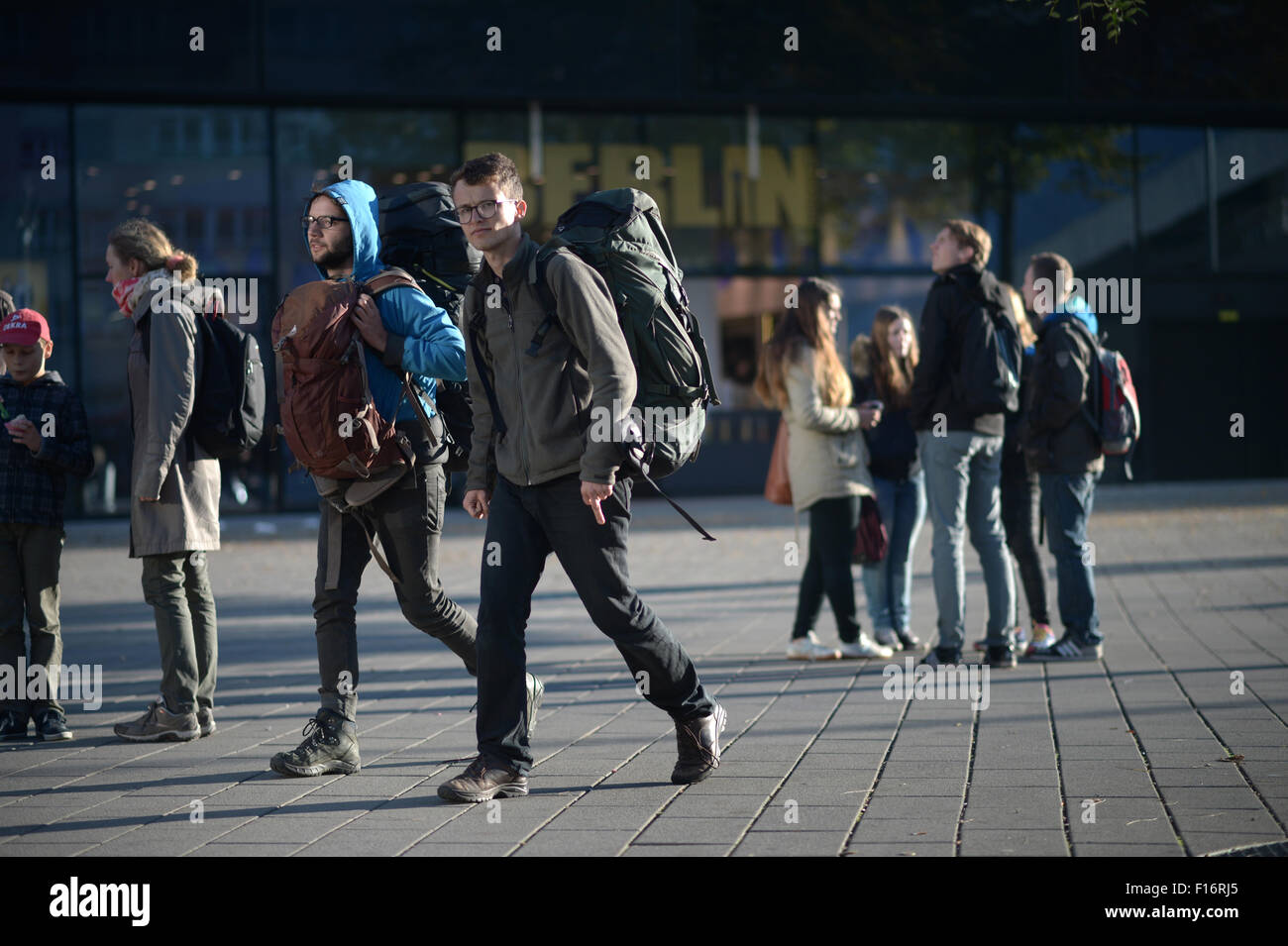 Berlin, Germany, people from the Alexanderplatz station Stock Photo - Alamy
