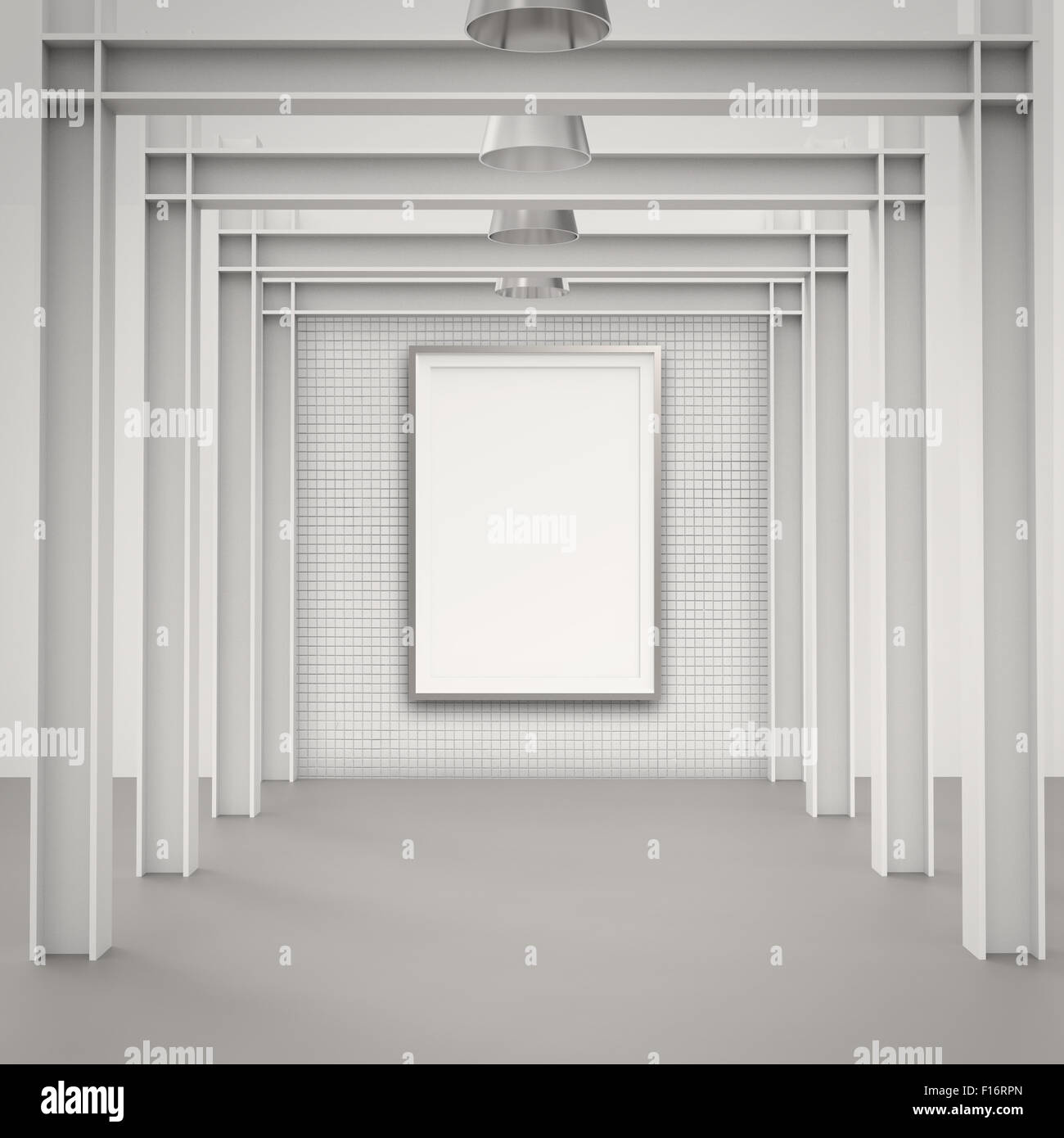 Empty modern frame hi-res stock photography and images - Alamy