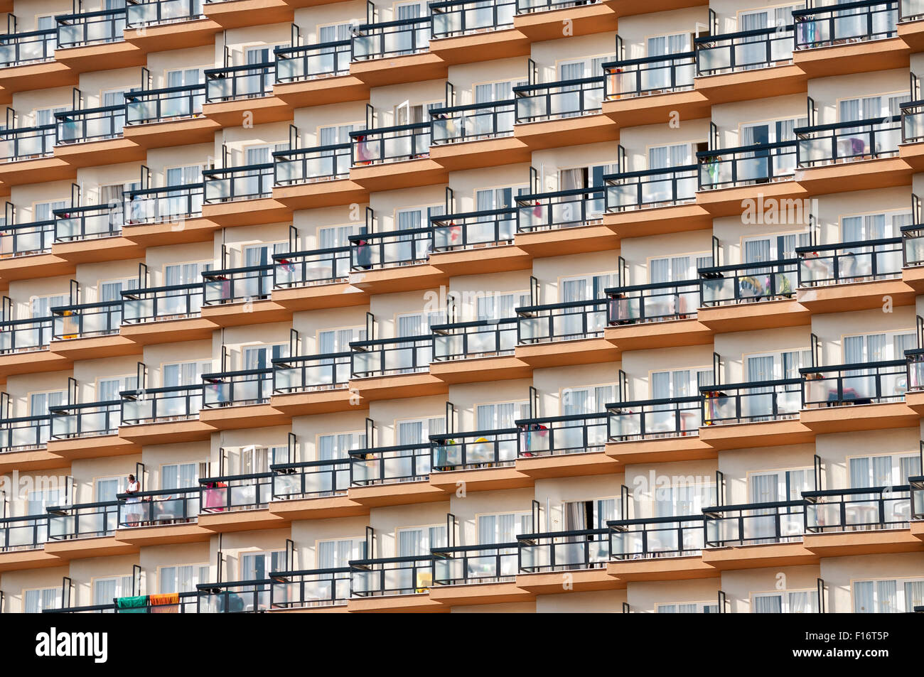 Mass Tourism in Torremolinos, Costa del Sol, Spain Stock Photo - Alamy