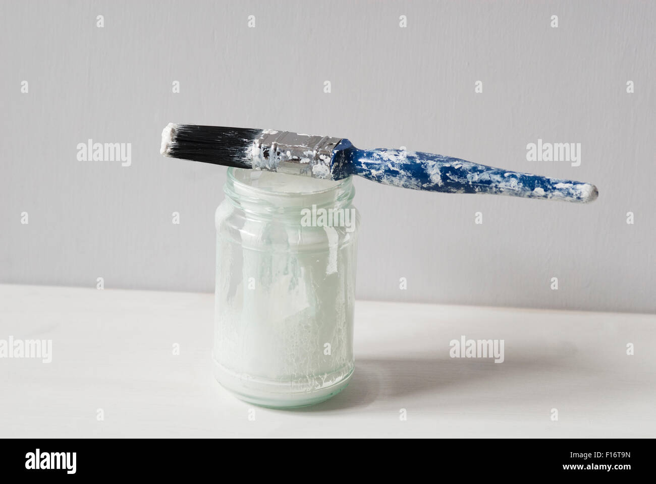 Still life of Blue and White toned objects Stock Photo - Alamy