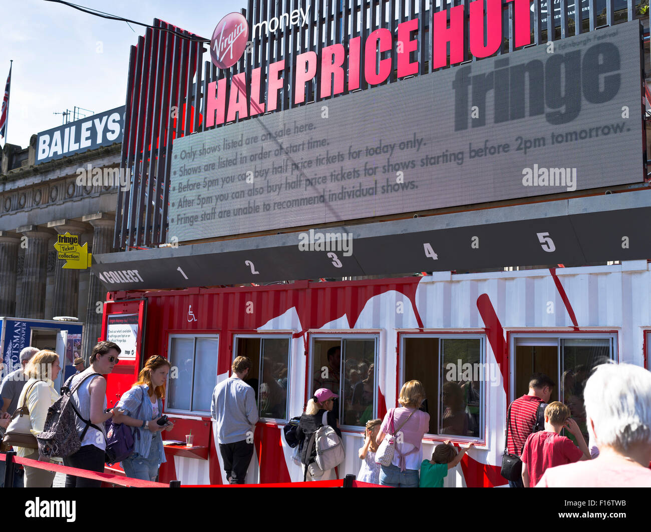 Edinburgh Festival Ticket Booth High Resolution Stock Photography and ...