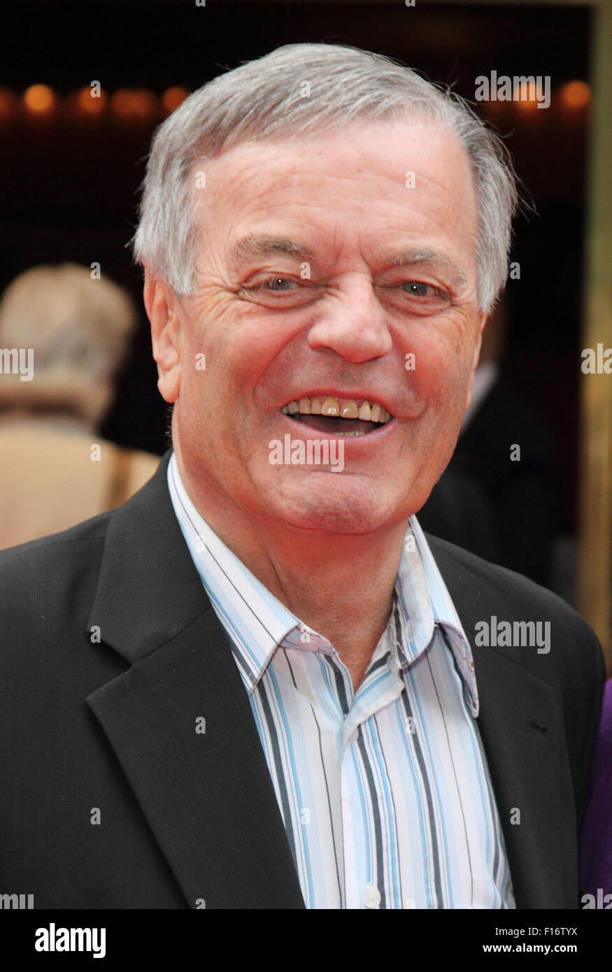 London, UK. Tony Blackburn at Miss Saigon Press Night at the Prince ...
