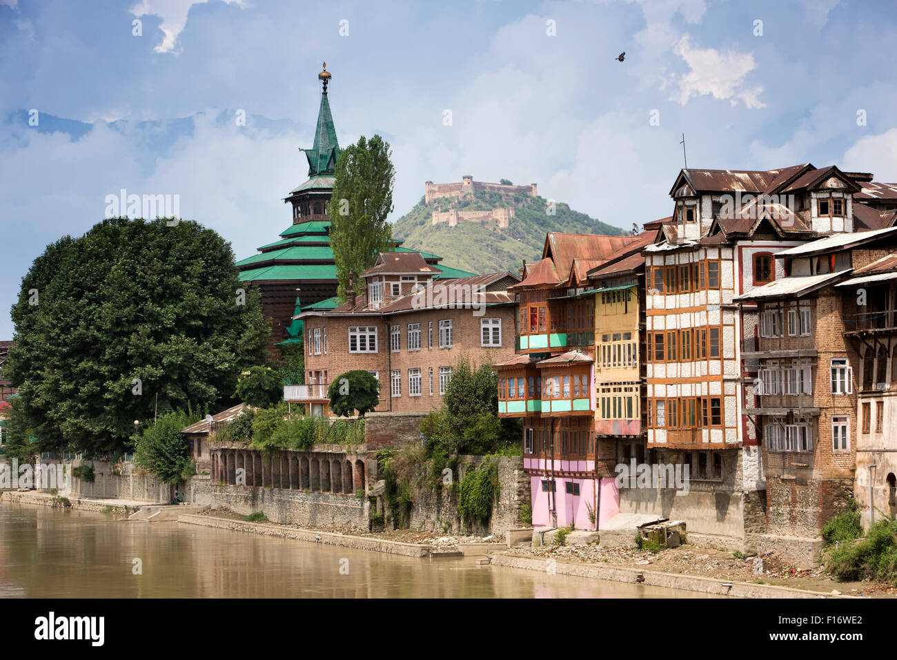 India Jammu And Kashmir Srinagar Historic Khanqah I Muala Shah