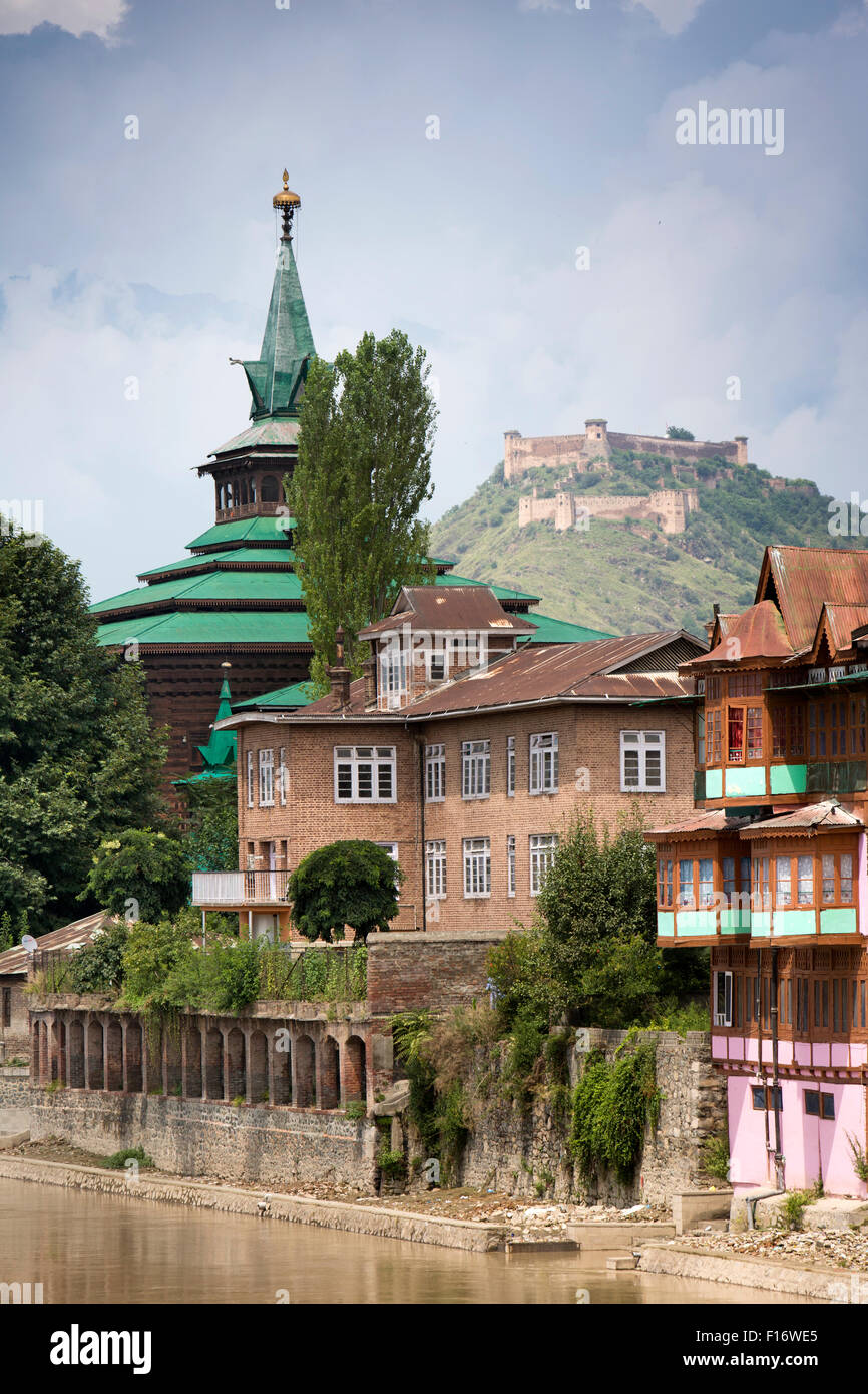 India Jammu And Kashmir Srinagar Historic Khanqah I Muala Shah