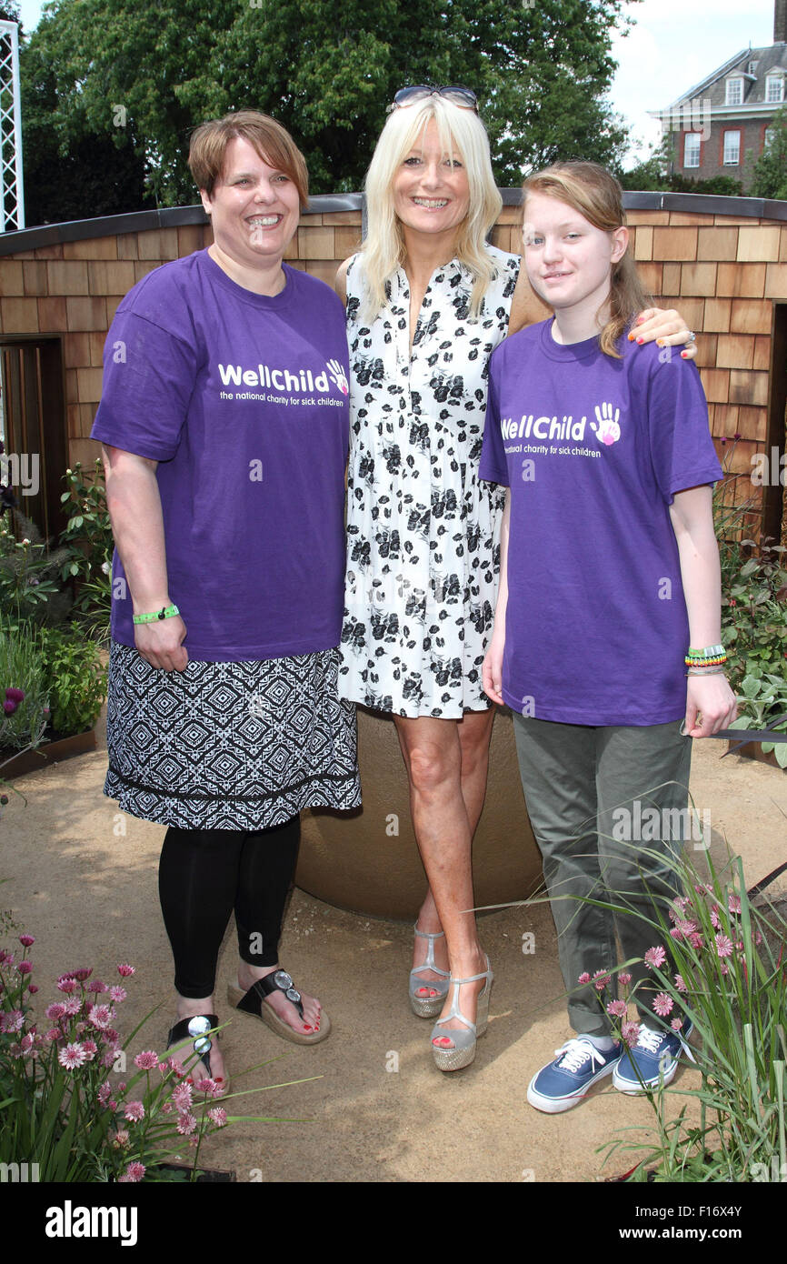 London, UK. Gaby Roslin at RHS Chelsea Flower Show VIP and Press Day in ...