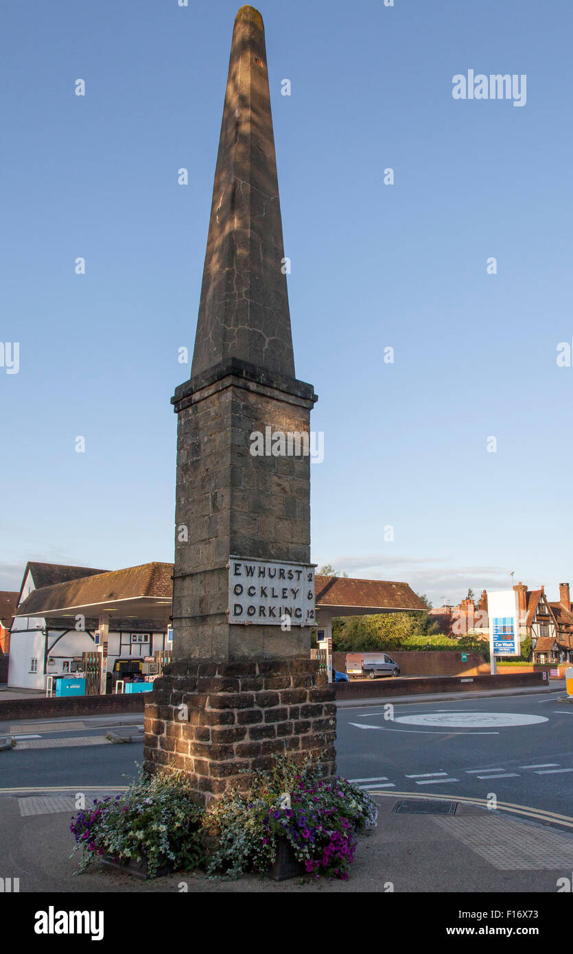 Village sign in ockley hi-res stock photography and images - Alamy