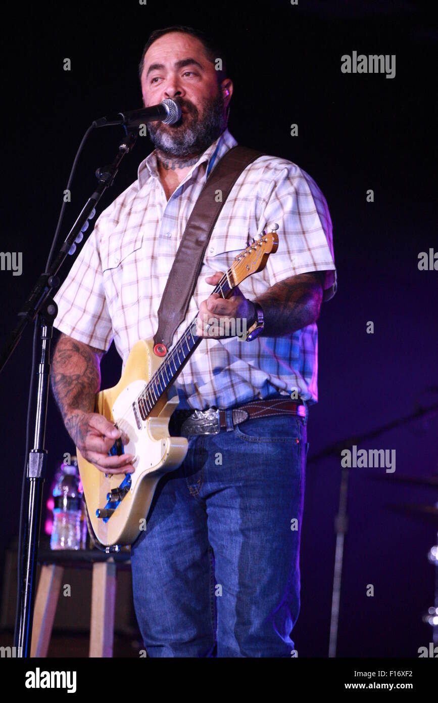 American country singer Aaron Lewis performs at the Valley Forge Music ...