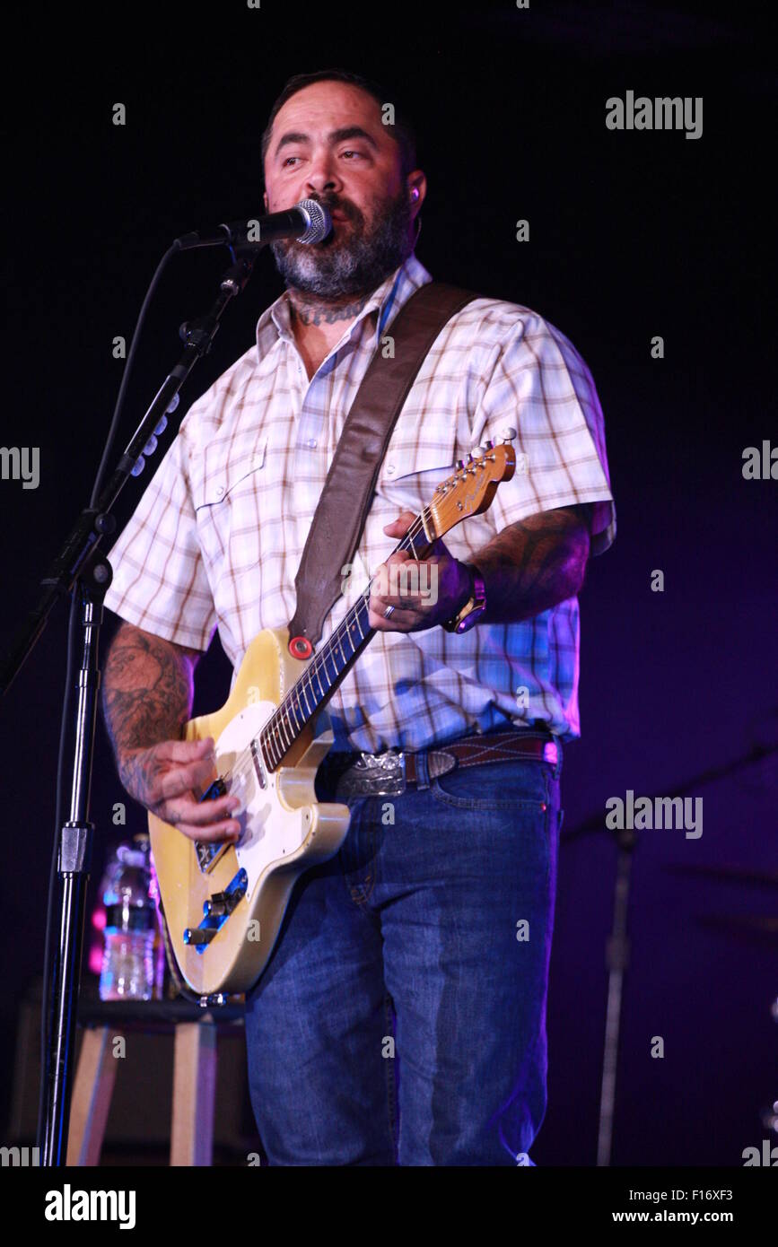 American country singer Aaron Lewis performs at the Valley Forge Music ...